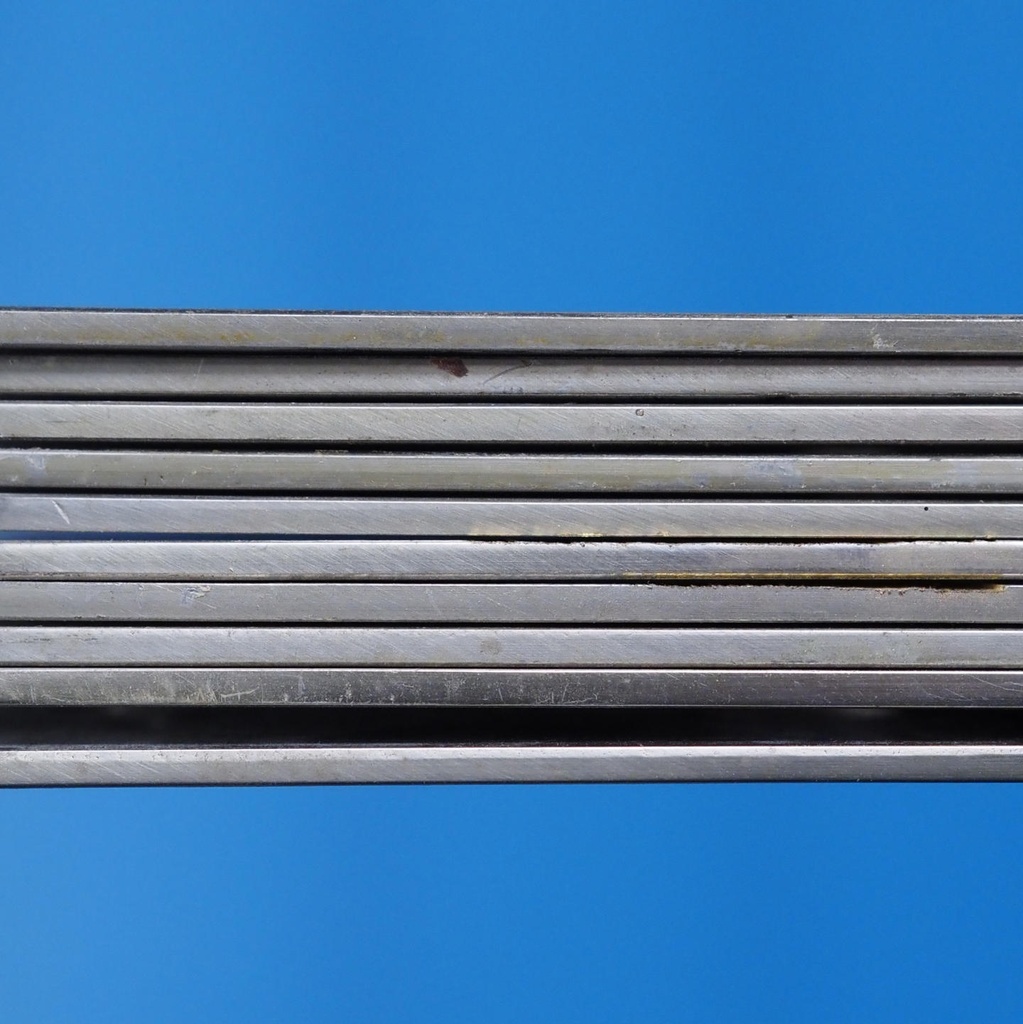 Single handle plate in chrome-plated brass from the Générale de Banque ...